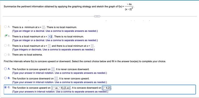 Solved my intervals are wrong and i am on final check :( | Chegg.com