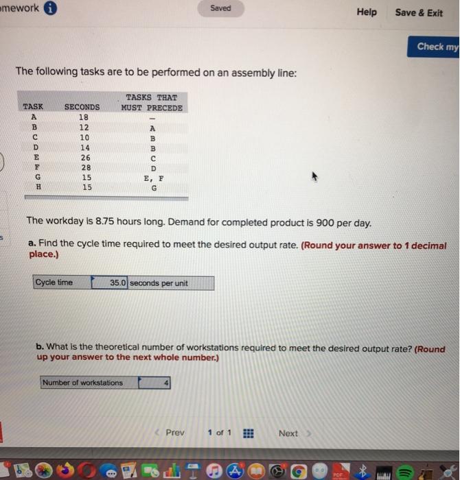 Solved mework 0 Saved Help Save & Exit Check my The | Chegg.com Solved mework 0 Saved Help Save & Exit Check my The | Chegg.com