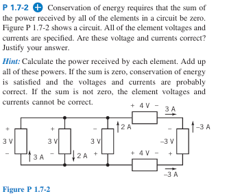 Solved P 1.7-2 o+ ﻿Conservation of energy requires that the | Chegg.com