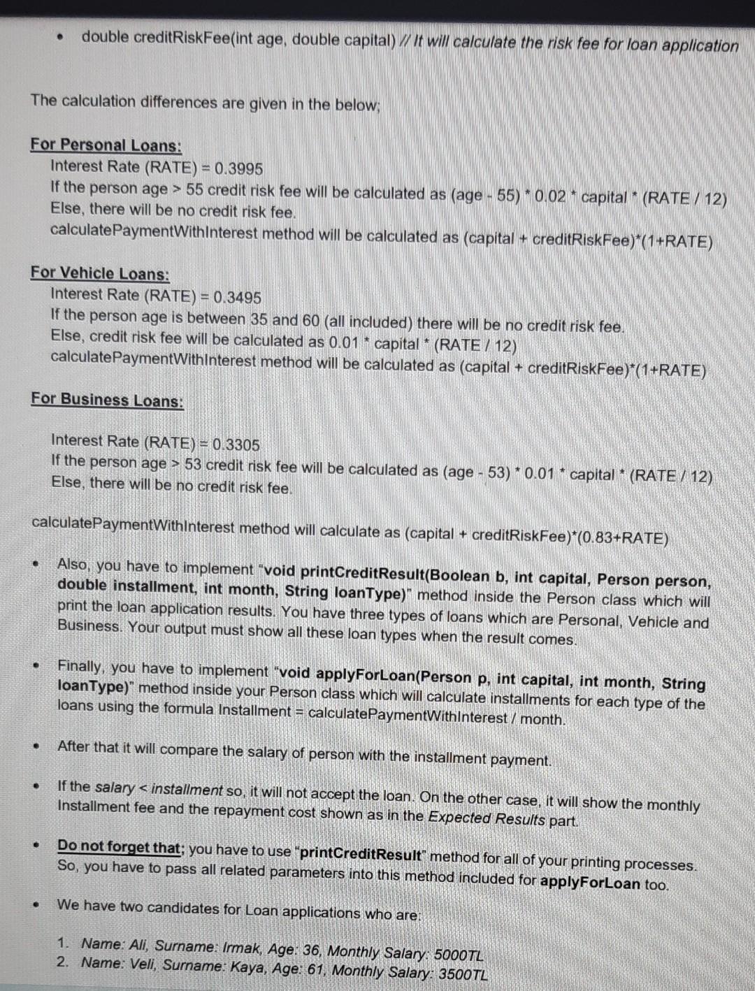 Solved public class Person f private string name; private | Chegg.com