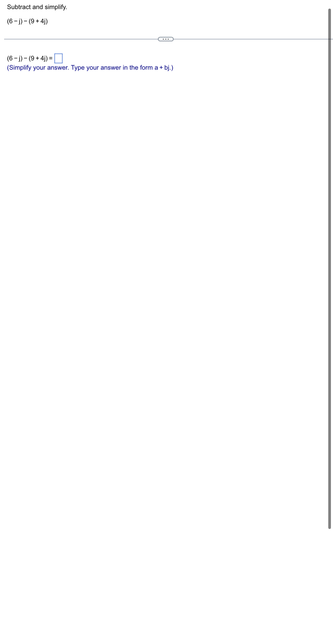 Solved Subtract and | Chegg.com