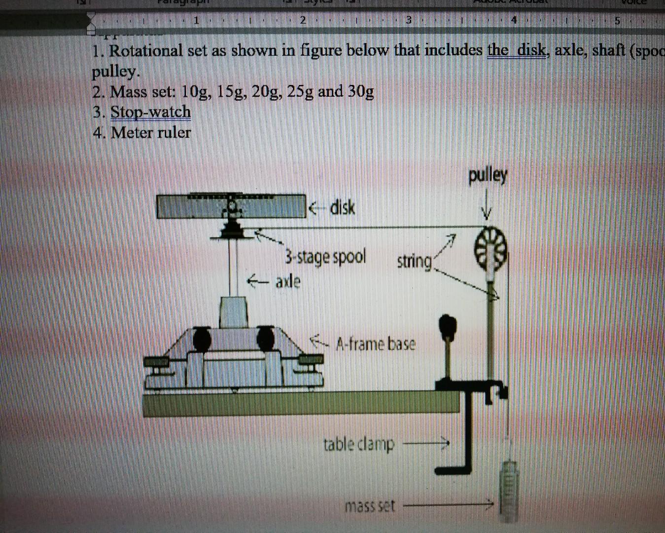 EXPERIMENT: MEASURING ROTATIONAL INERTIA Introduction | Chegg.com