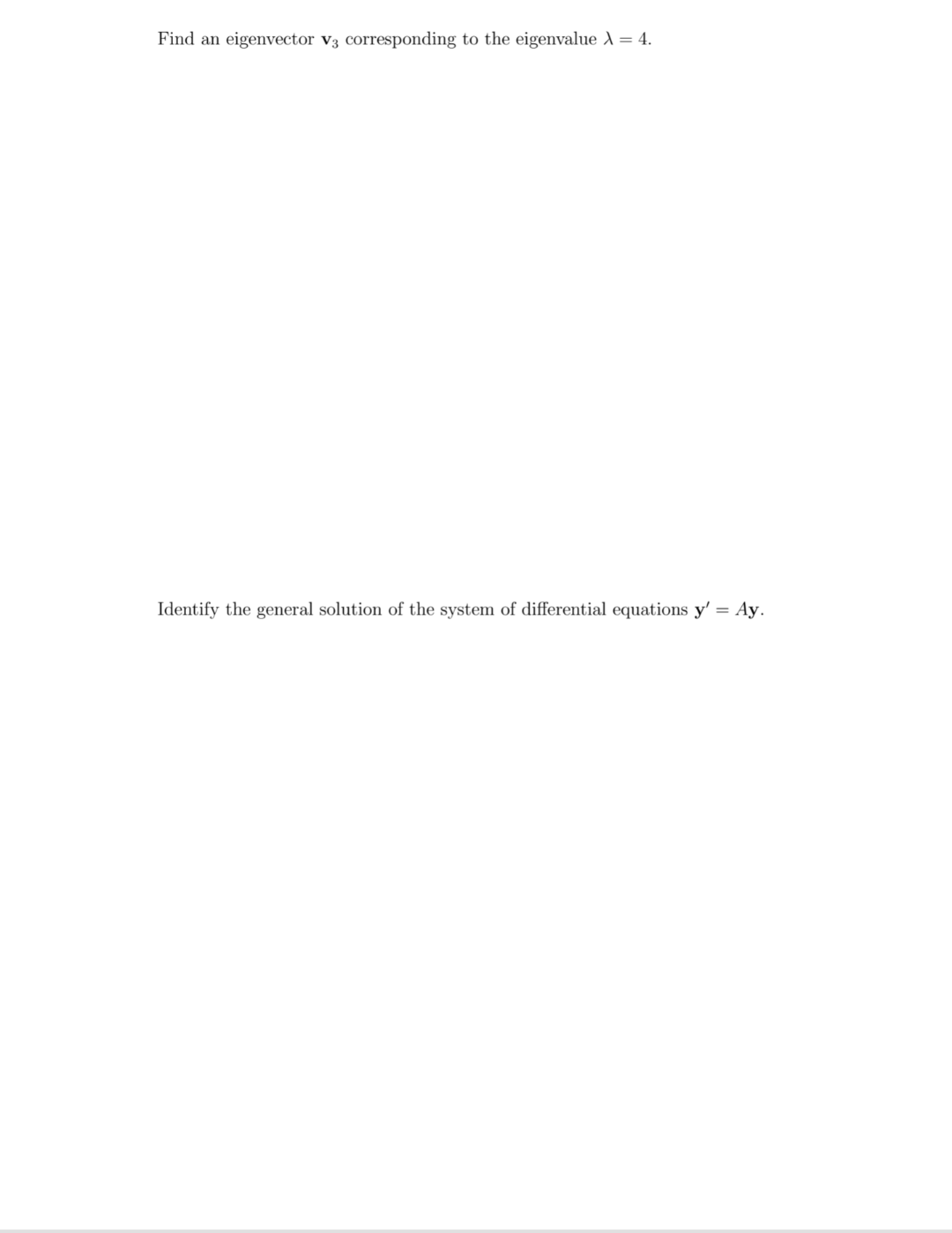 Solved Problem 1 (10 points). Consider the 3×3 matrix | Chegg.com