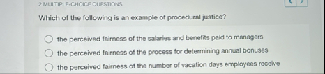 Solved 2 ﻿MULTIPLE-CHOICE QUESTIONSWhich of the following is | Chegg.com