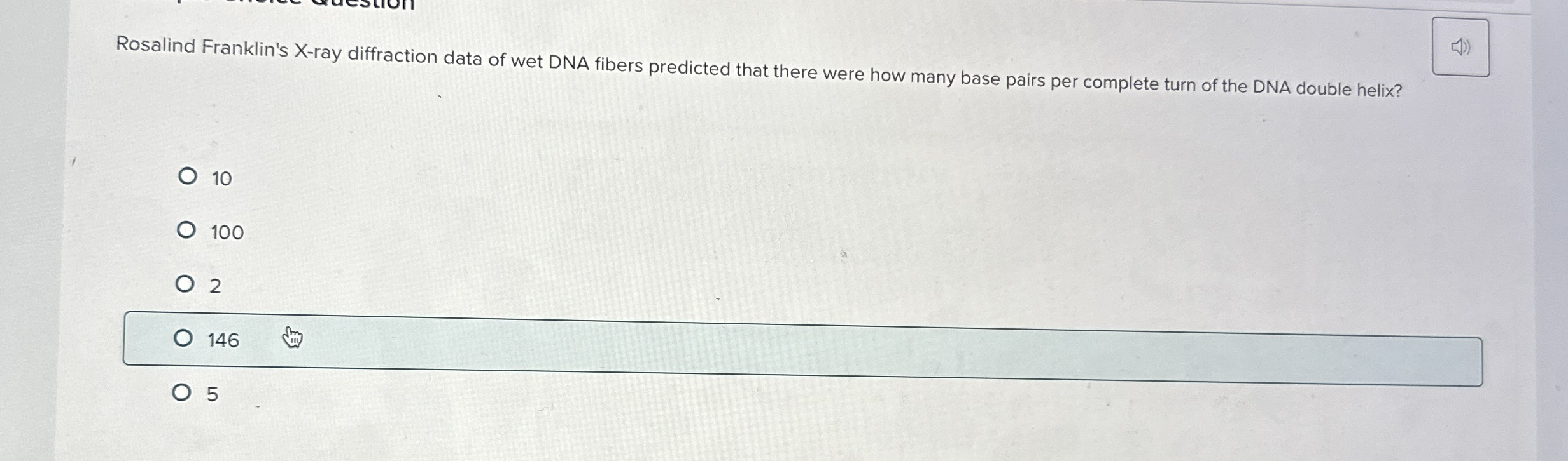 Solved Rosalind Franklin's X-ray diffraction data of wet DNA | Chegg.com