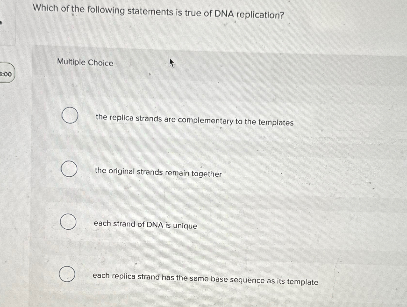 Solved Which of the following statements is true of DNA | Chegg.com