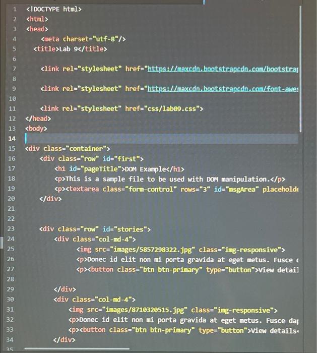 Solved im not sure how to implement the code into the | Chegg.com