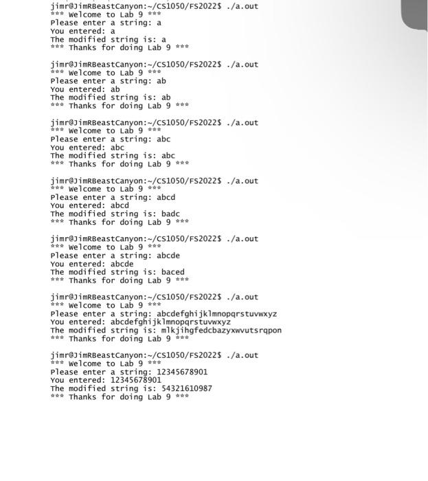 Solved Description For the lab assignment, you need to | Chegg.com