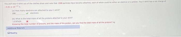 Solved You pul your t-shirt eut α the dothes dryer and note | Chegg.com