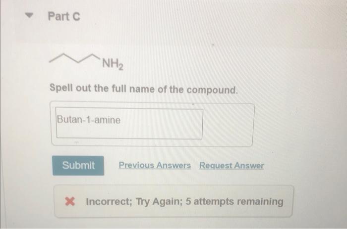 Solved Spell out the full name of the compound. i3 | Chegg.com