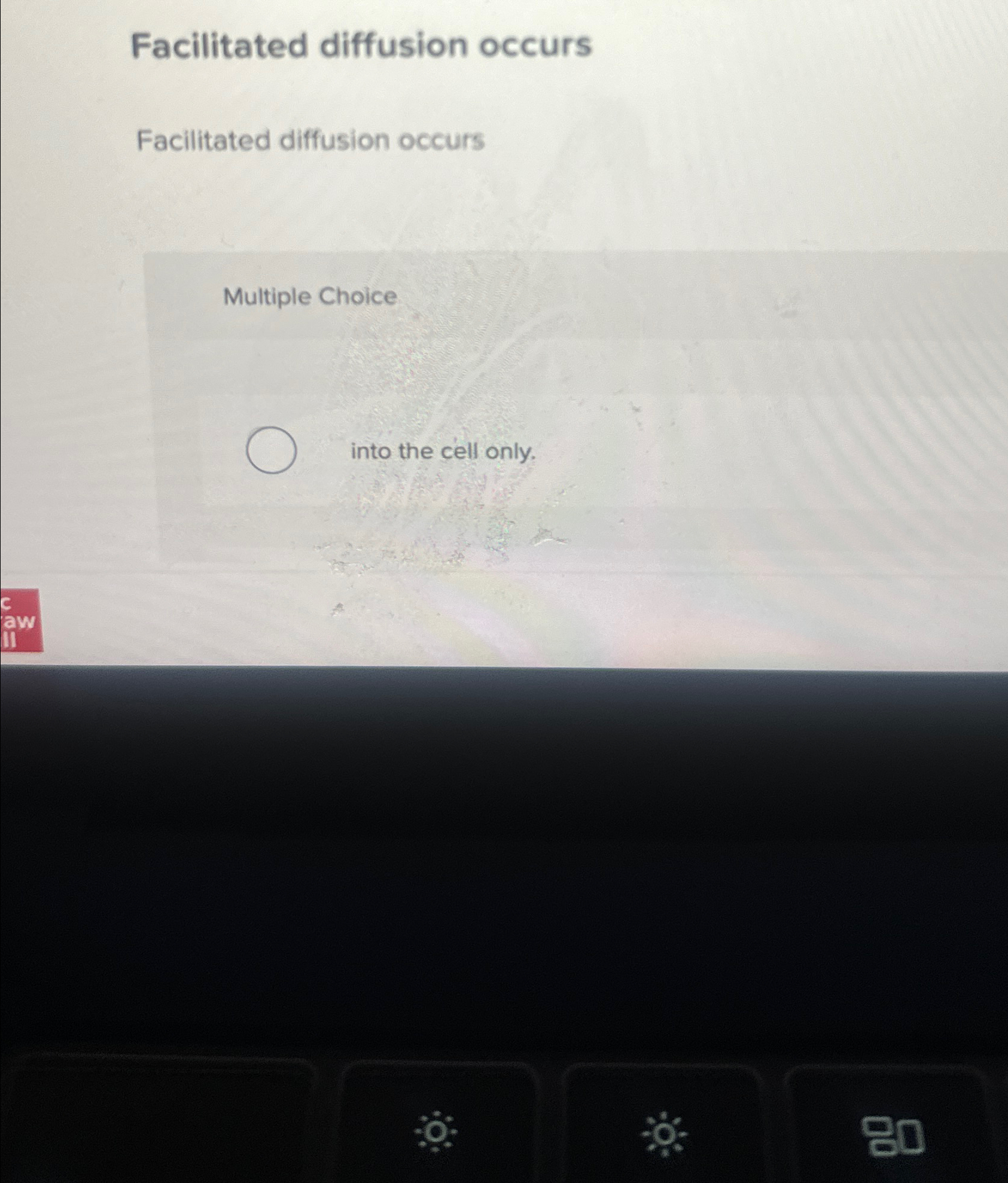 Solved Facilitated diffusion occursFacilitated diffusion | Chegg.com