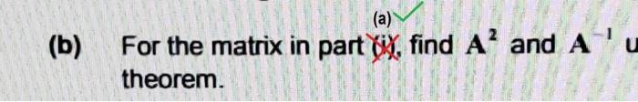 Solved Q5(a) Find the eigenbasis of the matrix and | Chegg.com