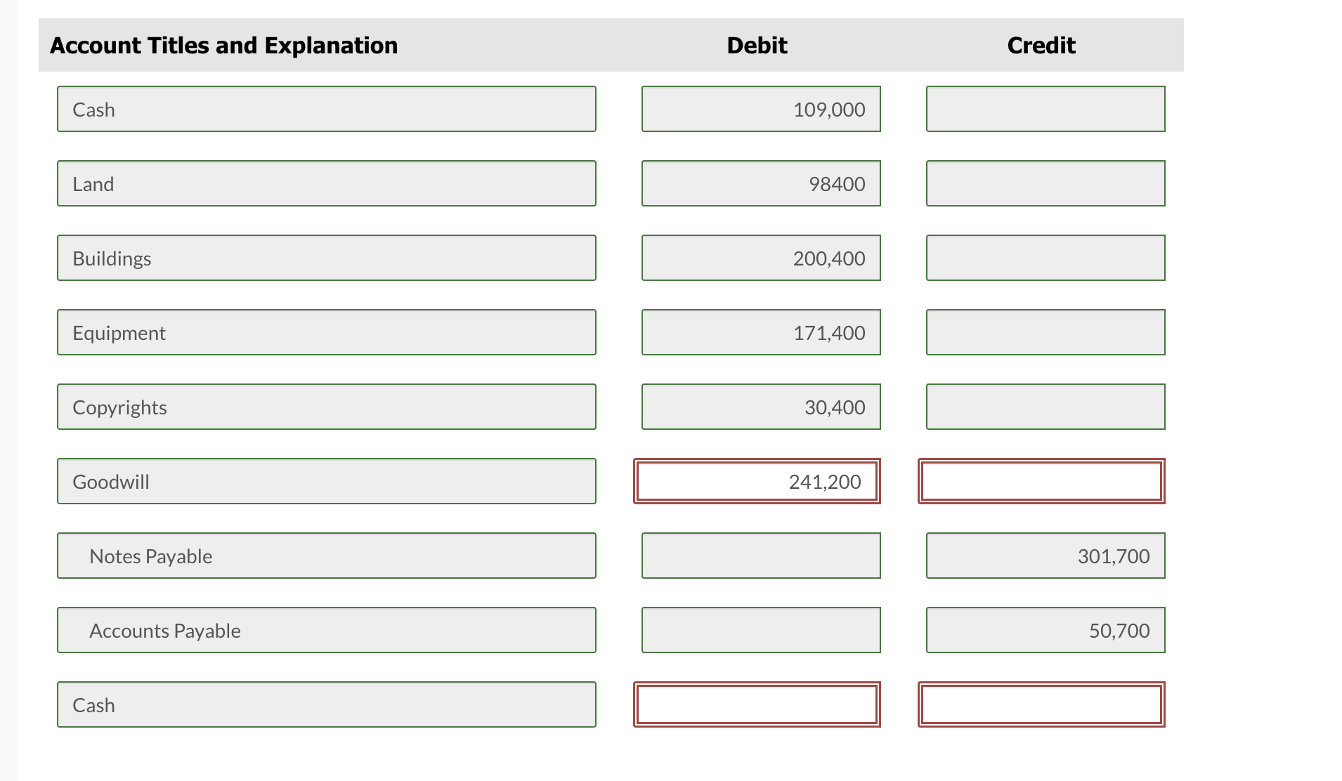 Account Titles and | Chegg.com