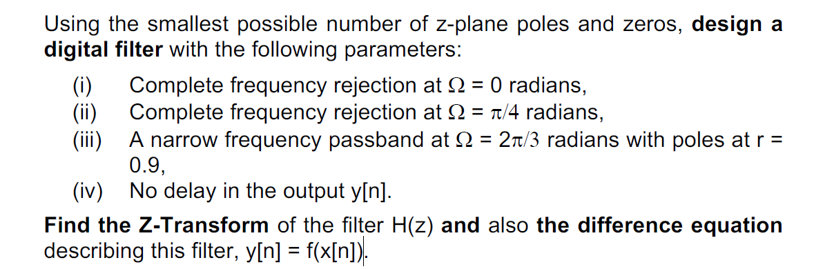 Solved PLEASE CAN YOU HELP ME WITH SOLUTION OF DETAILED DSP | Chegg.com