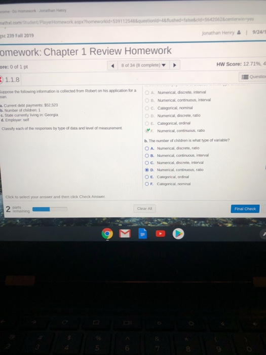 Solved some Do Homework Jonathan Henry math.com Student | Chegg.com