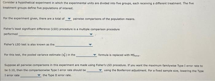 Solved Consider a hypothetical experiment in which the | Chegg.com