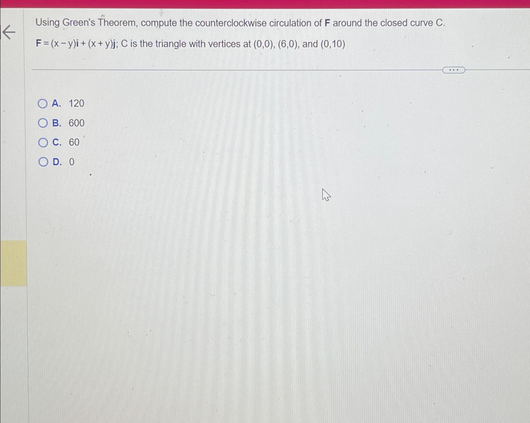 Solved Using Green's Theorem, compute the counterclockwise | Chegg.com
