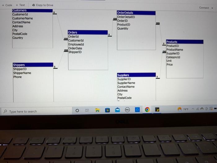 You can view all of the tables in the database by | Chegg.com