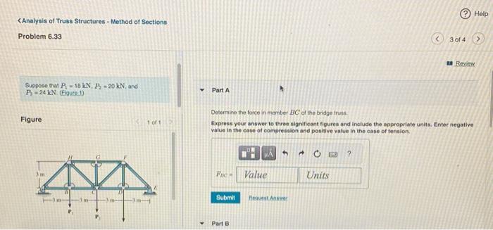 Solved Suppose that P1= 18kN, P2=20kN, and P3=24kN. a) | Chegg.com