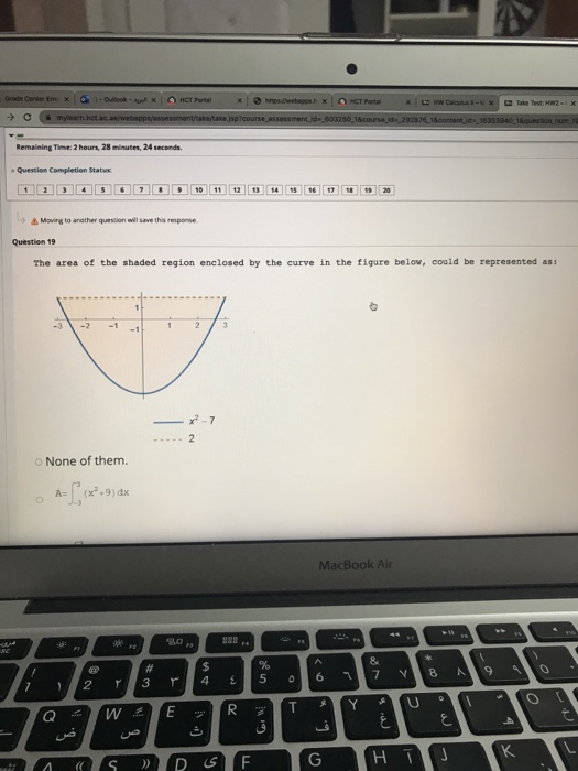 Solved Grade Center X 1 - OX A HCT Portal HOT Part BB HW | Chegg.com