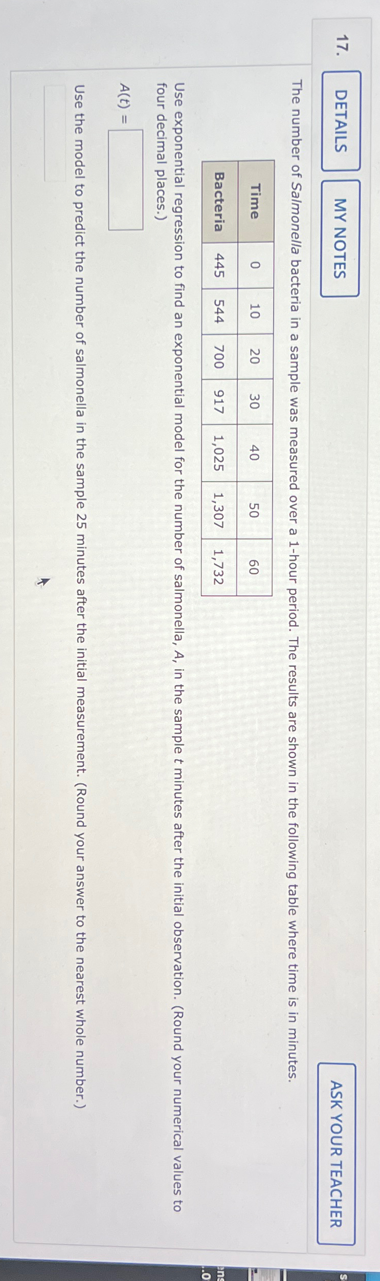 Solved Wuestion 17/ ﻿being timed, thanks | Chegg.com
