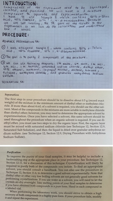 beroempleo INTRODUCTION: Components of the experiment | Chegg.com