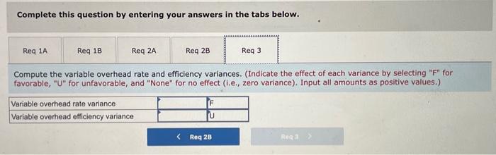 Solved Problem 10-14 (Algo) Basic Variance Analysis [LO10-1, | Chegg.com