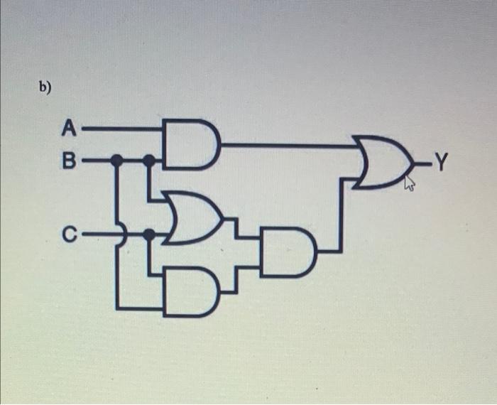 Solved 2- For the below circuits A, B, and C are the inputs | Chegg.com