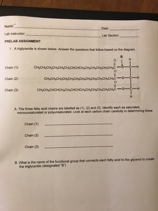 Solved Name: Date: Lab Section: Lab Instructor PRELAB | Chegg.com