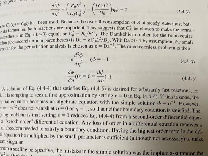 4-16. Consecutive Reactions with One Unknown | Chegg.com