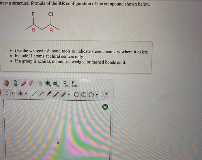 Solved Draw a structural formula of the R configuration of | Chegg.com