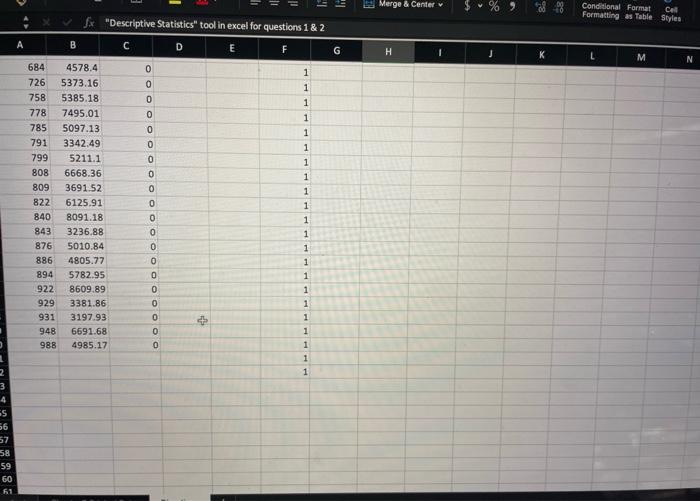 Using the Excel data file in the class file drawer | Chegg.com