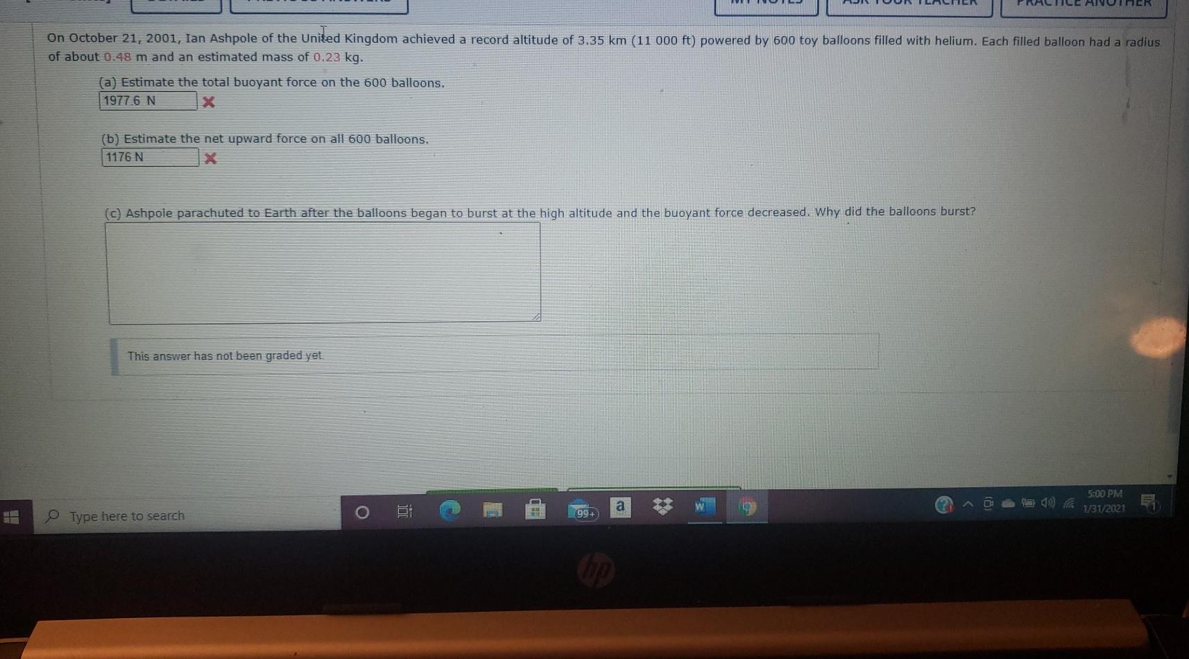 Solved On October 21, 2001, Ian Ashpole of the United | Chegg.com