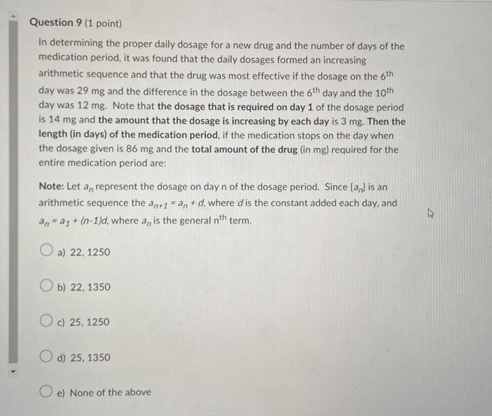 Solved In determining the proper daily dosage for a new drug | Chegg.com