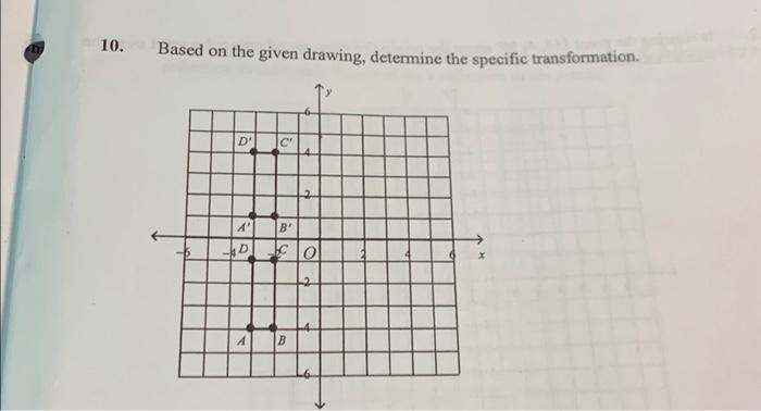 Solved 10. Based on the given drawing, determine the | Chegg.com