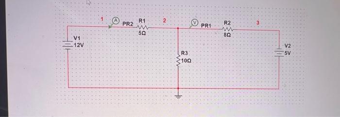Solved calculate amperage thru R1 and voltage at Node 2 | Chegg.com