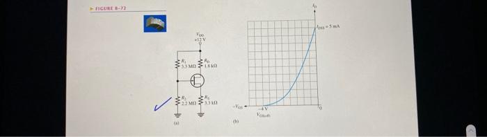 Solved 27. Find the Q-point values for the JFET with | Chegg.com