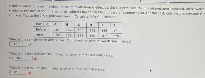 Solved how to find t and p-value? how yo find t and p | Chegg.com