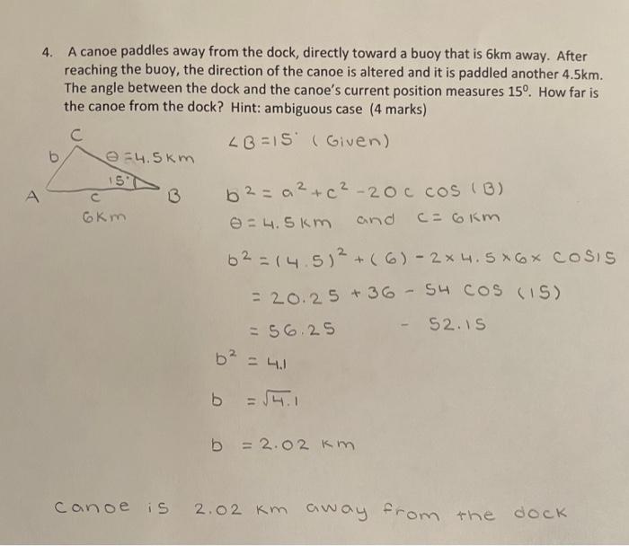 Solved I have completed this question on the ambiguous case. | Chegg.com