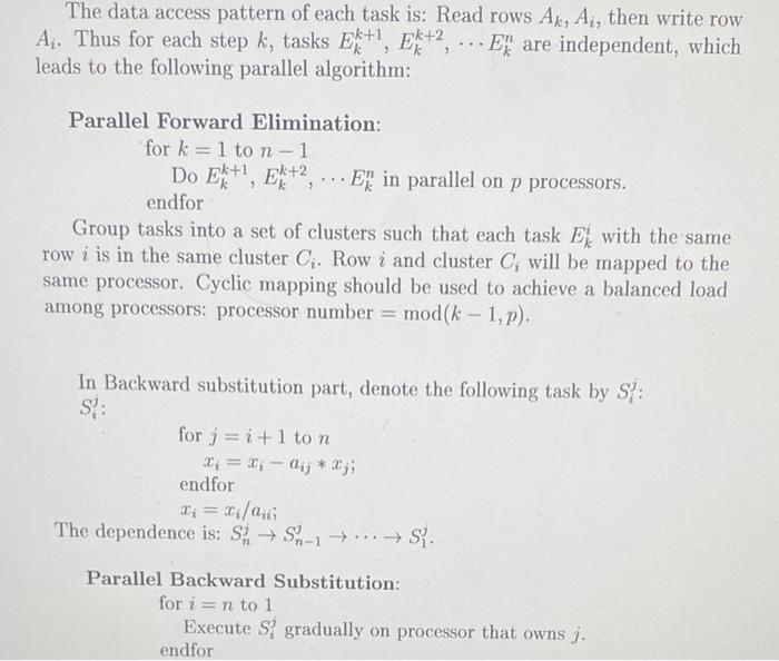 Solved Analyze the time complexity of the Gaussian | Chegg.com