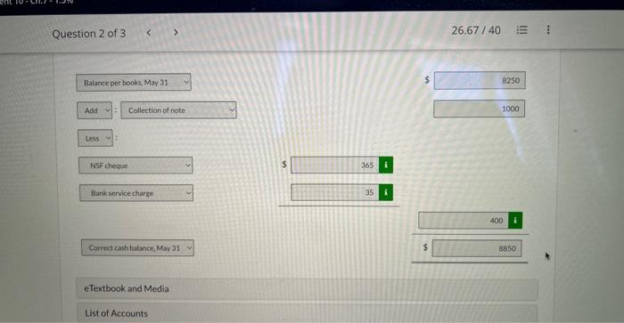 Current Attempt in Progress Martinez Corp, deposits | Chegg.com