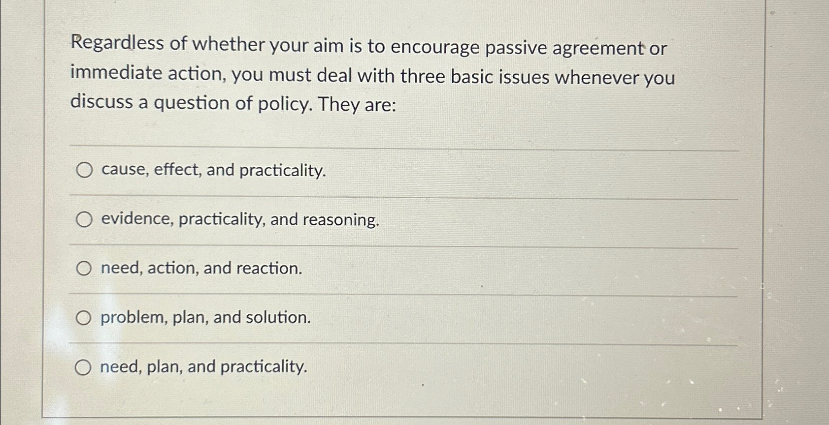 Solved Regardless of whether your aim is to encourage | Chegg.com