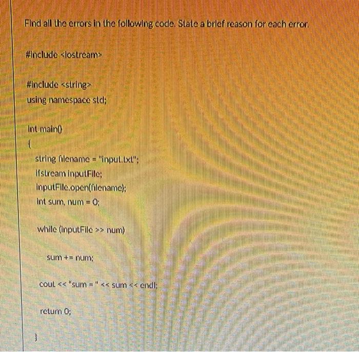 Solved Include Include Using Namespace 