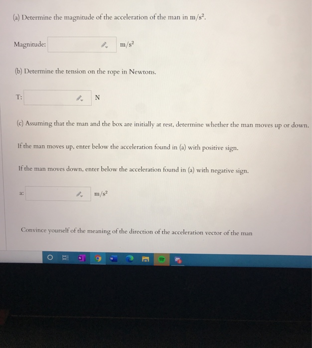 Solved PROBLEM SET 06: Interacting objects, Tension, & | Chegg.com