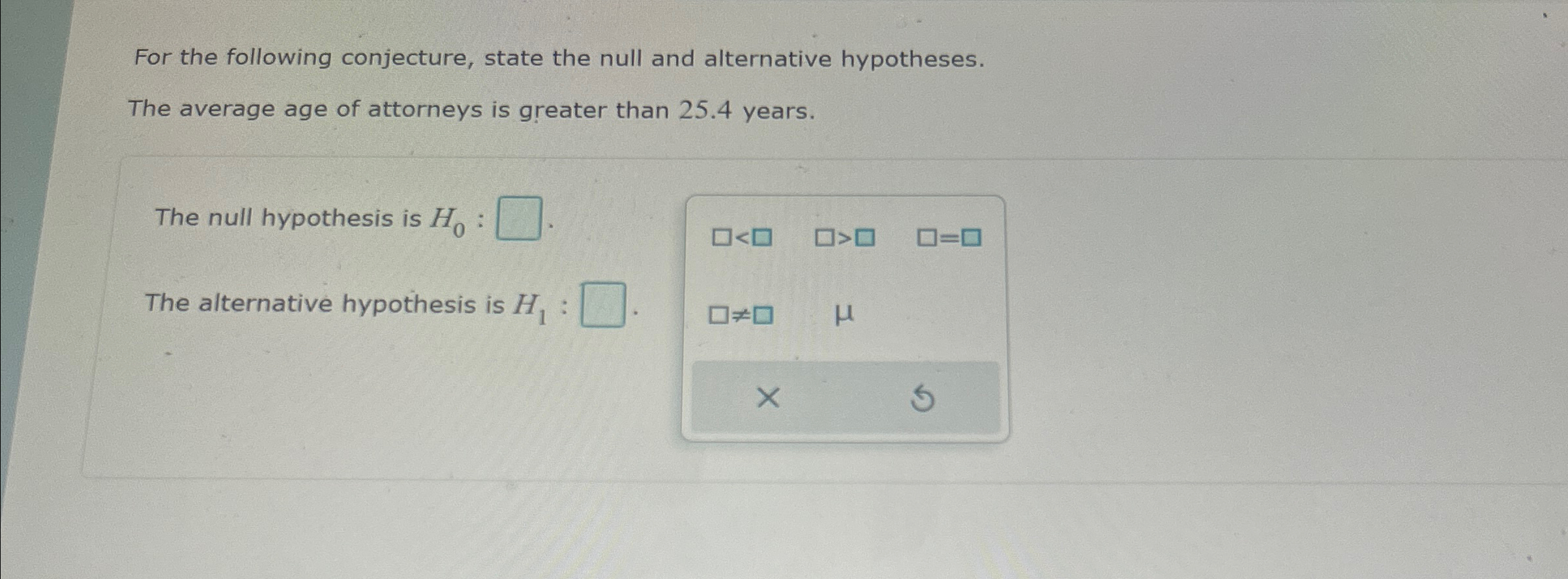 Solved For the following conjecture, state the null and | Chegg.com