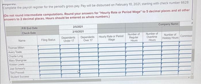 Prevosti Farms and Sugarhouse pays its employees | Chegg.com
