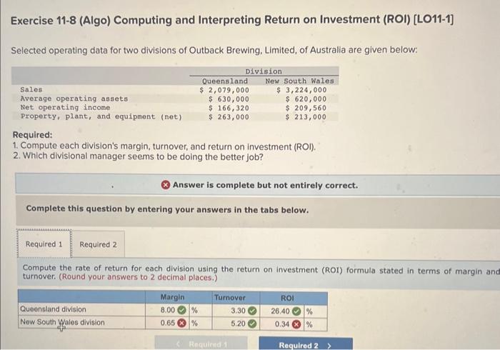 Solved Exercise 11 8 Algo Computing And Interpreting 