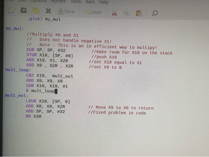 Solved Write a new ARMv8 assembly file called "lab04b.5" | Chegg.com