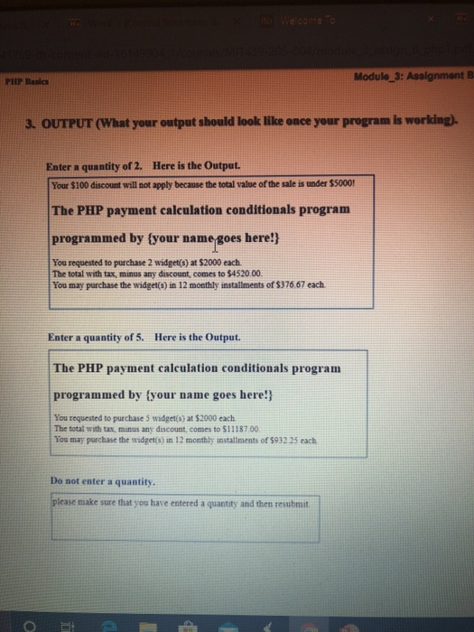 Solved PHP Bases Modulo 3: Acelgrument | Chegg.com