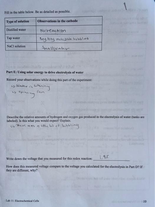 Hello i completed most of it please check my answers | Chegg.com